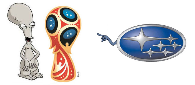 Представлена официальная эмблема ЧМ-2018 | Пикабу