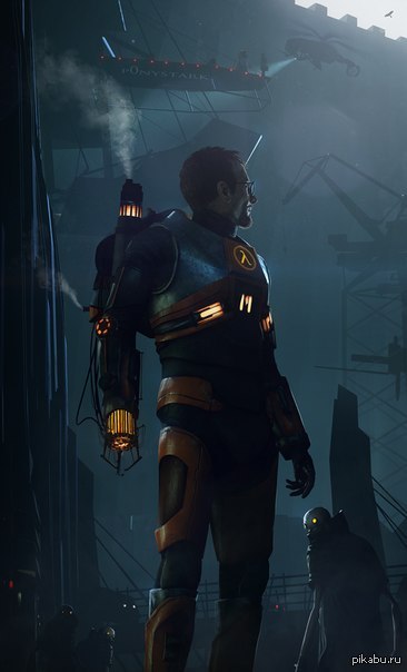 Steampunk-art Half-Life | Пикабу