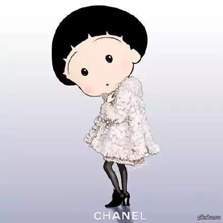 Когда Маруко надевает Chanel пальто | Пикабу