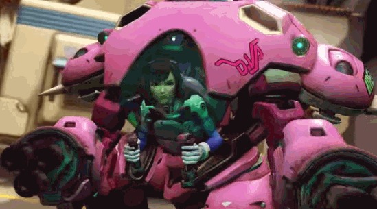 D.va, overwatch gifs | Пикабу