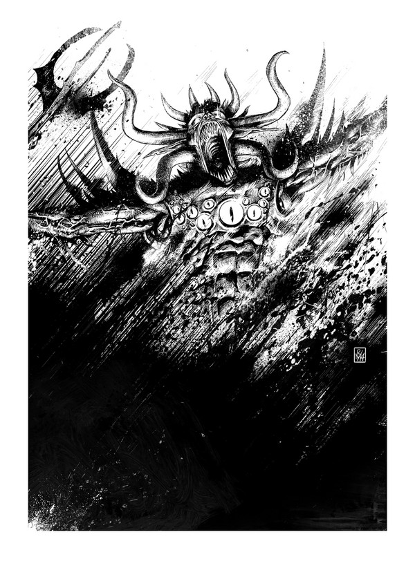 Арты из книги The Damnation of Pythos - 15.08.16 21:12 | Пикабу