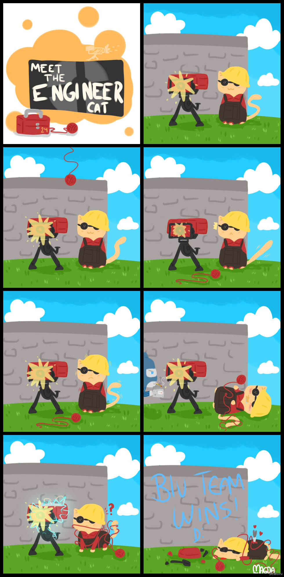 Meet the Engineer Cat | Пикабу