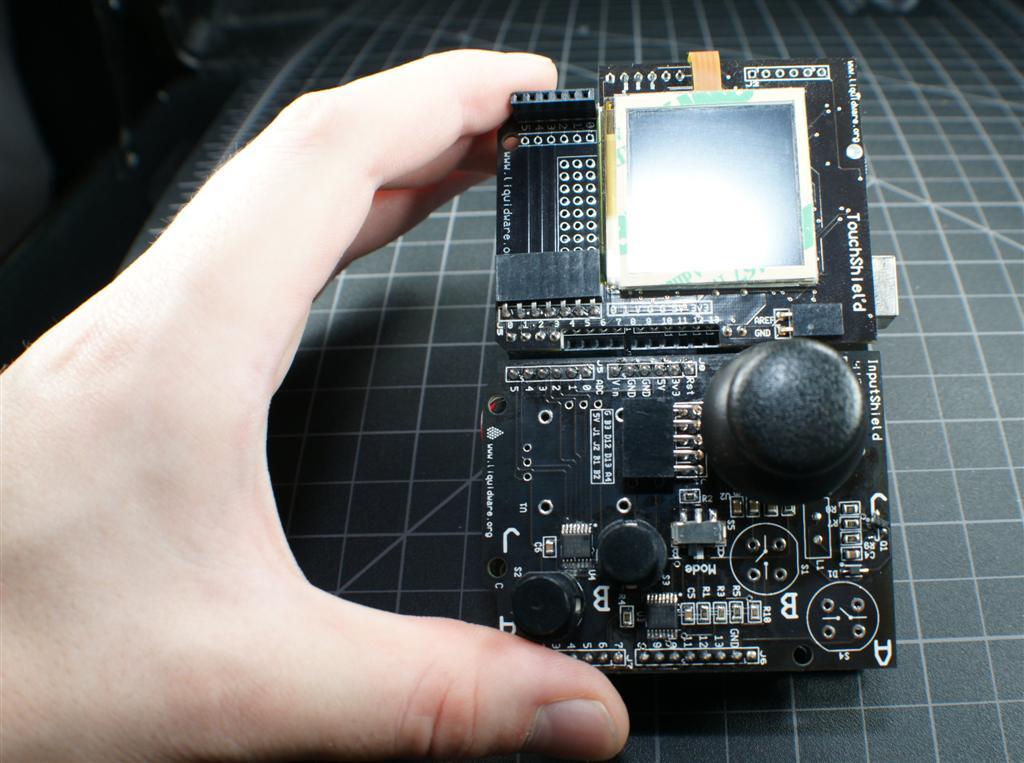 ИСПОЛЬЗОВАНИЕ INPUTSHIELD ДЛЯ СОЗДАНИЯ OPEN SOURCE GAME BOY | Пикабу