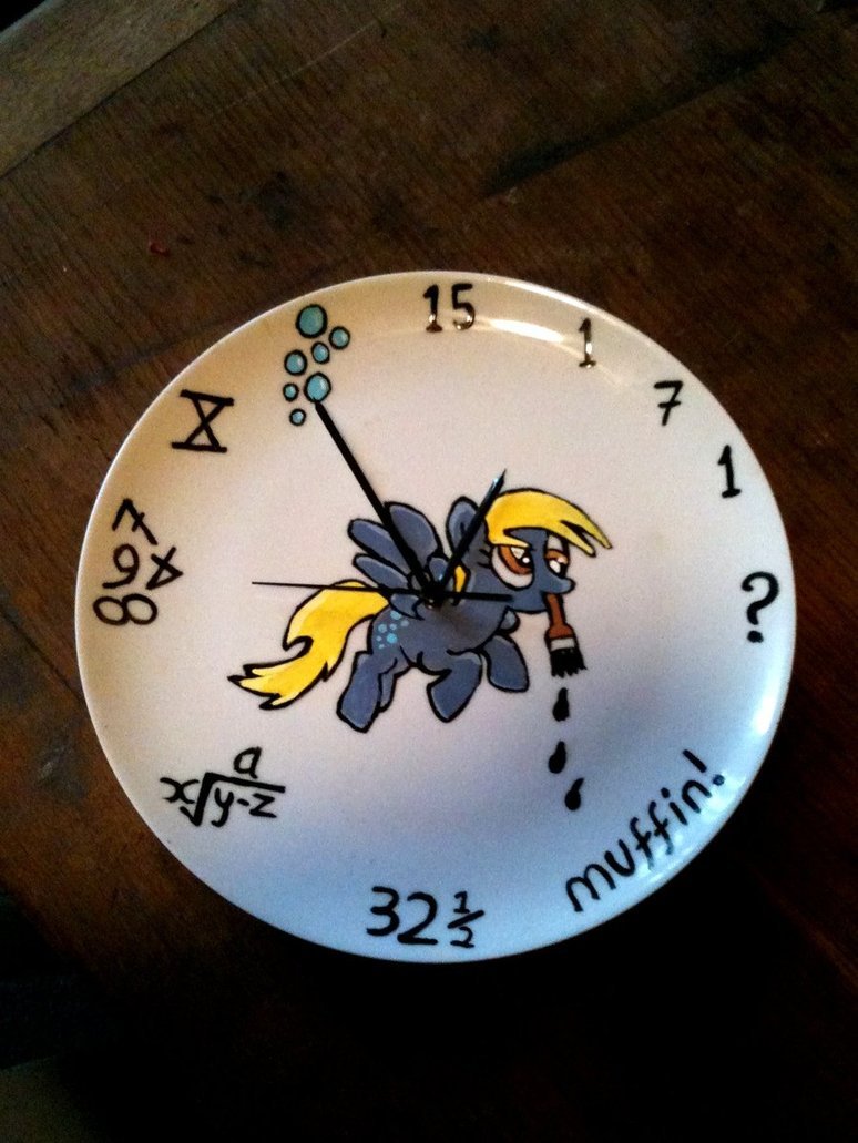 Derpy Hooves Wall Clock! | Пикабу
