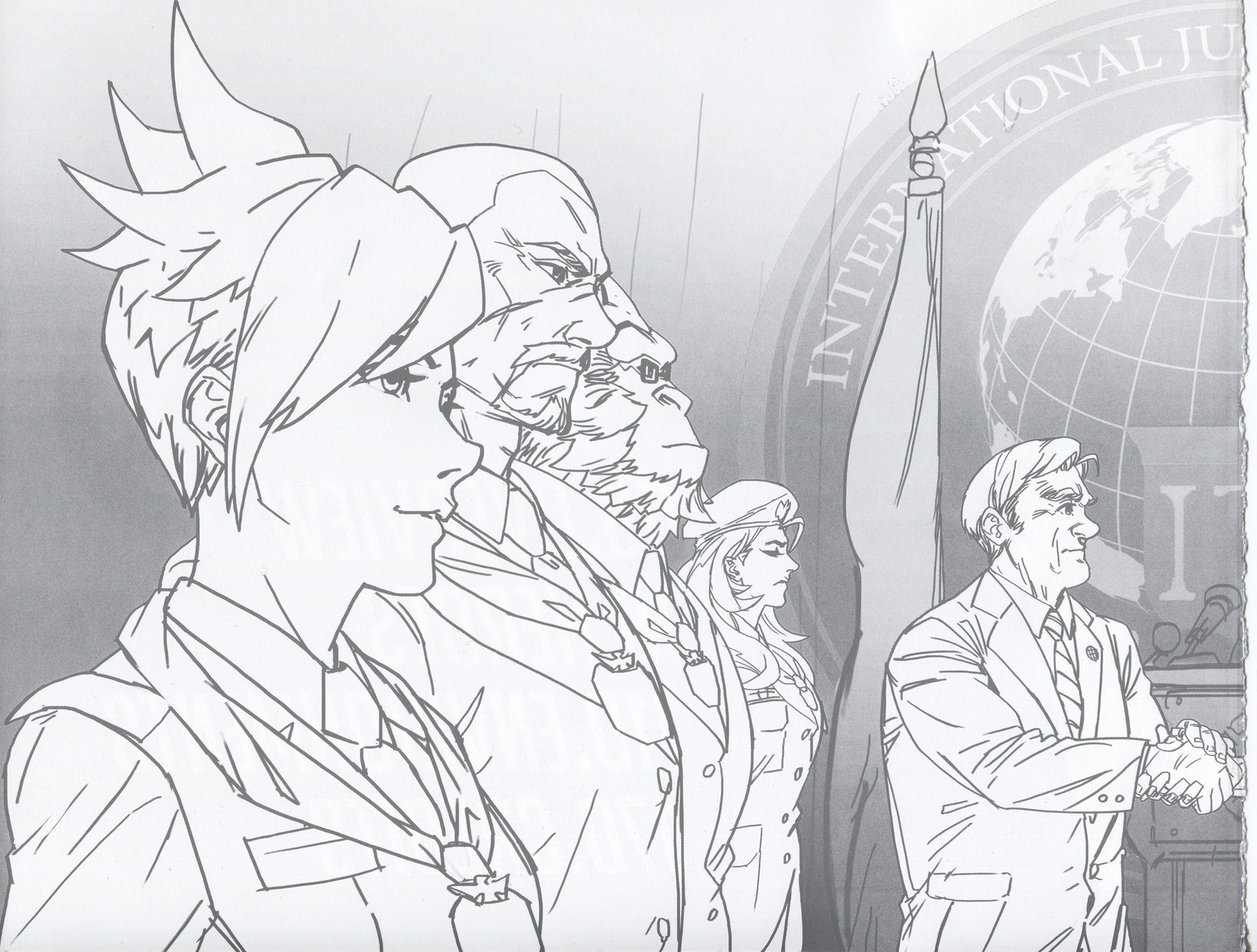 Overwatch Visual Source Book. Часть 1 (страницы с 1 по 23) | Пикабу