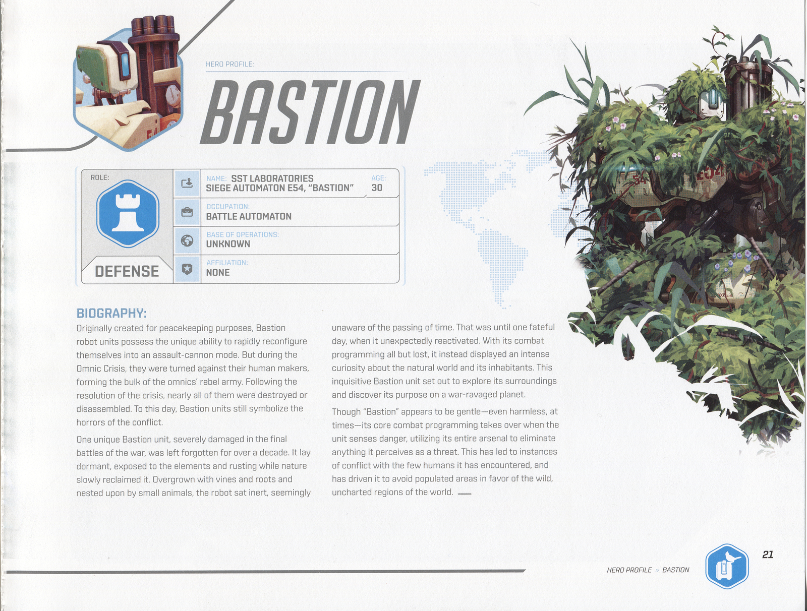 Overwatch Visual Source Book. Часть 1 (страницы с 1 по 23) | Пикабу
