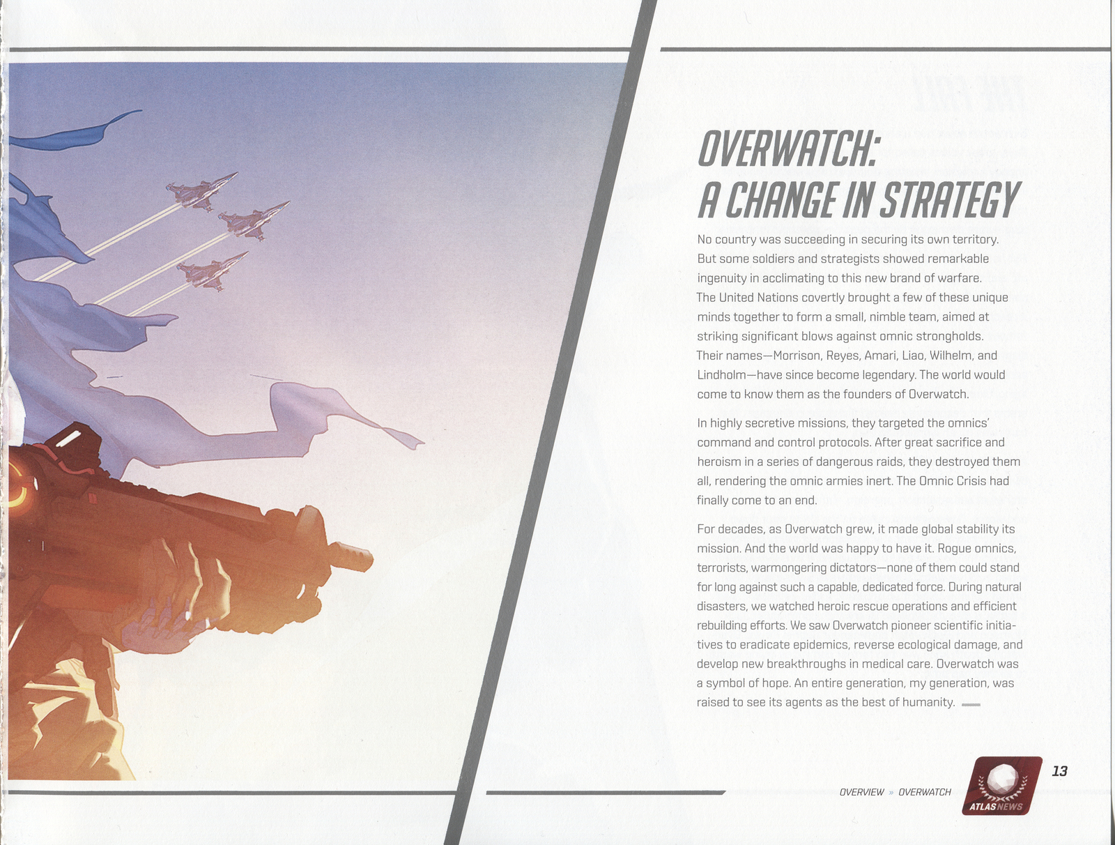 Overwatch Visual Source Book. Часть 1 (страницы с 1 по 23) | Пикабу