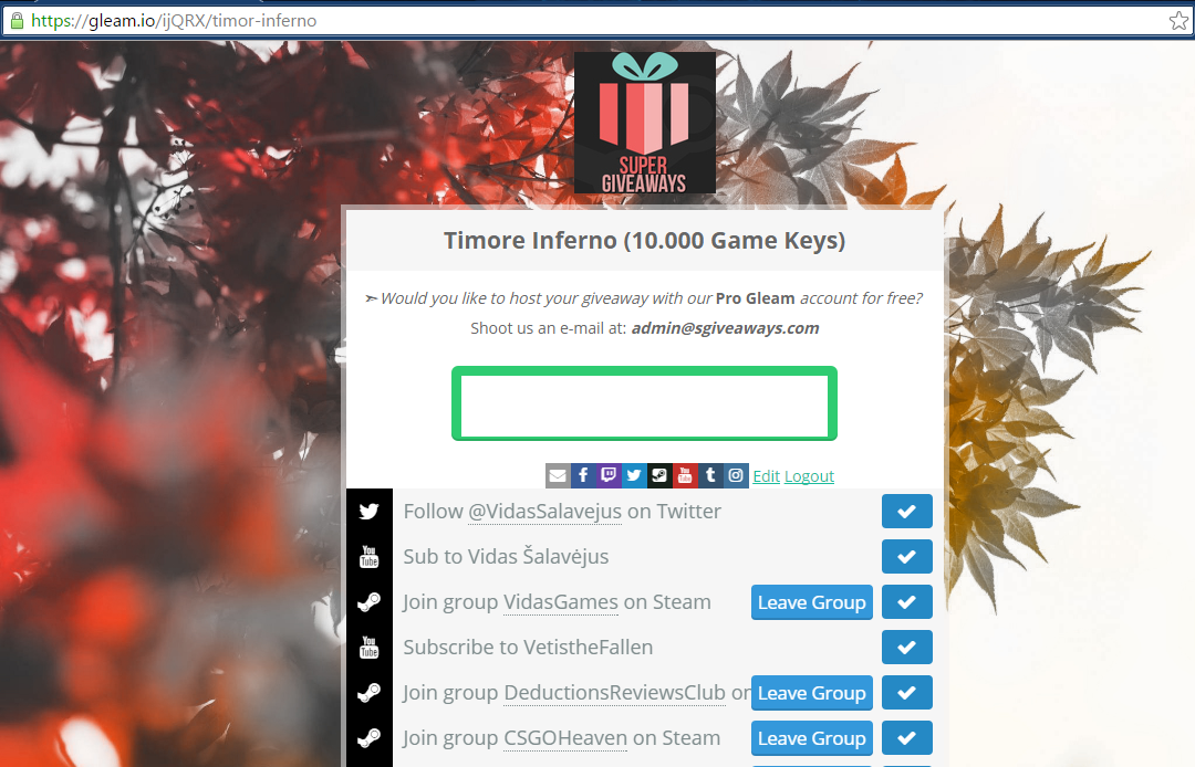 Timore Inferno. GLEAM. | Пикабу