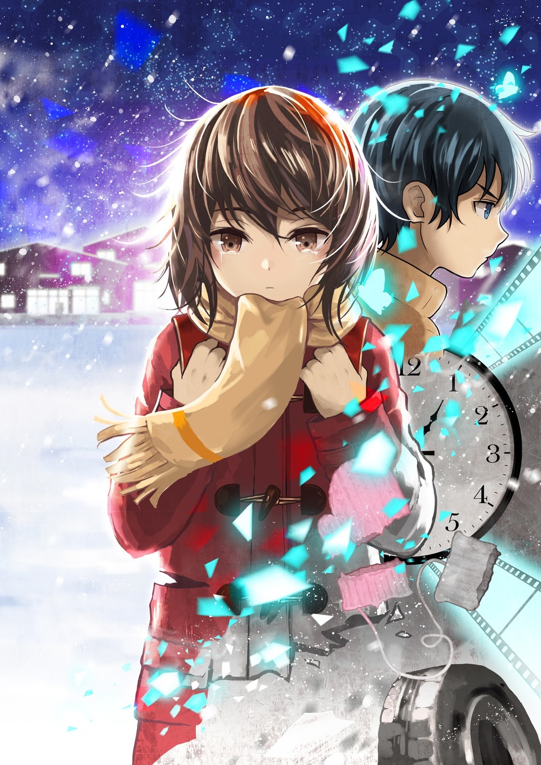 Boku dake ga Inai Machi(Fujinuma Satoru & Hinazuki Kayo) | Пикабу