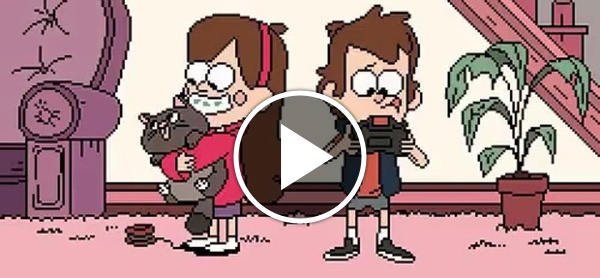 gravity falls 8 bit | Пикабу