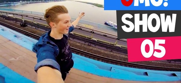 OMG!SHOW 05 - На крыше метро | On the roof of the metro train | Пикабу