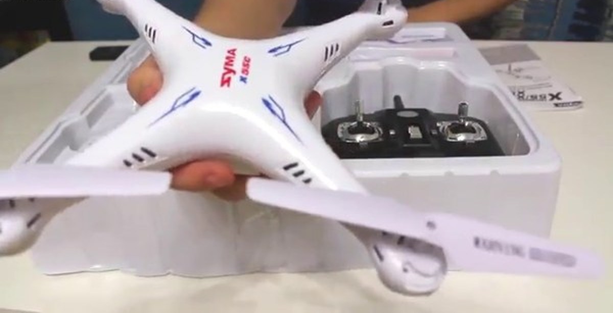 Квадрокоптер Syma X5SC Explorers 2 - Распаковка | Пикабу