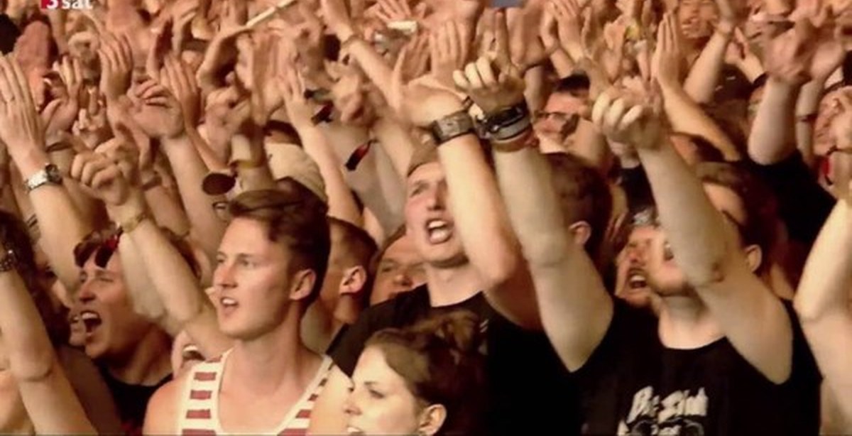 Rammstein Live Hurricane 2016 (ProShot ITDW, Ich Will, Engel) | Пикабу